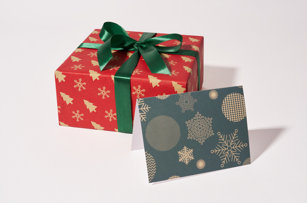 Gift Wrap + Personalized Card - The Treat Yourself Box