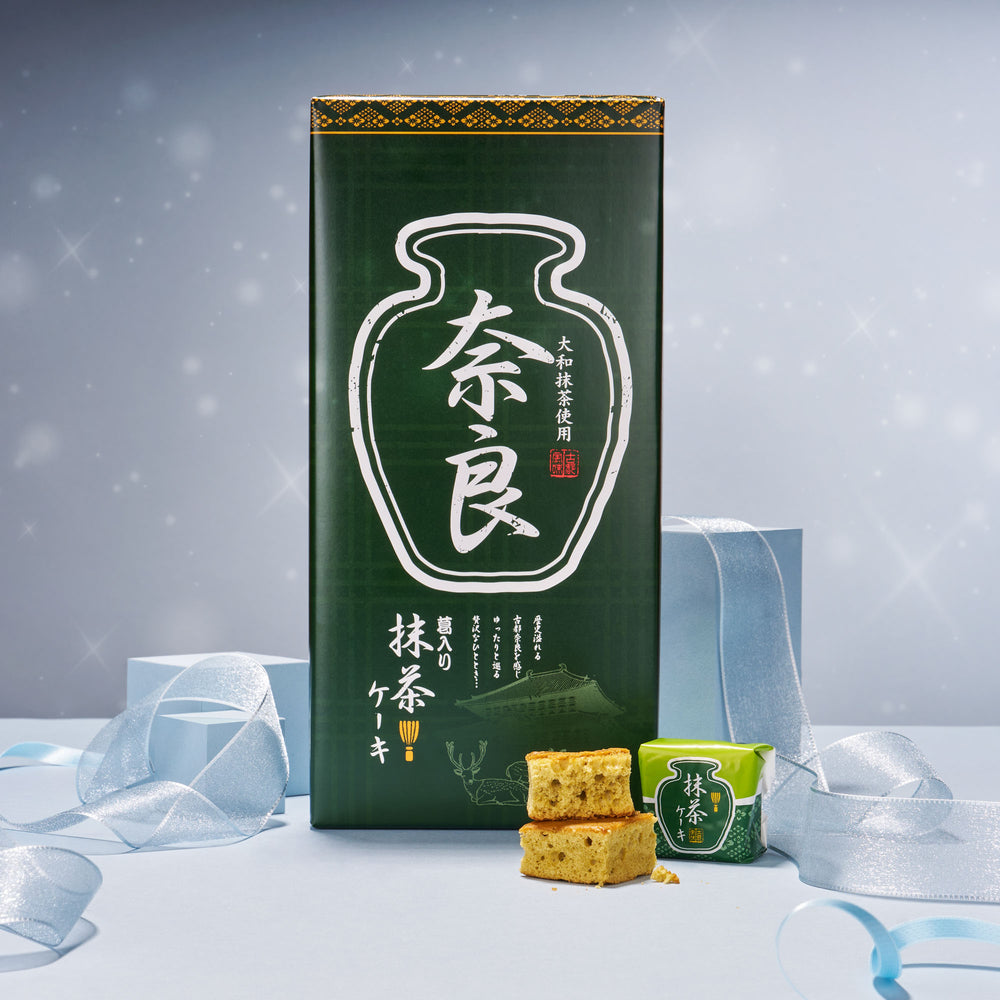 Nara Matcha Mini Cake Box (10 Pieces)