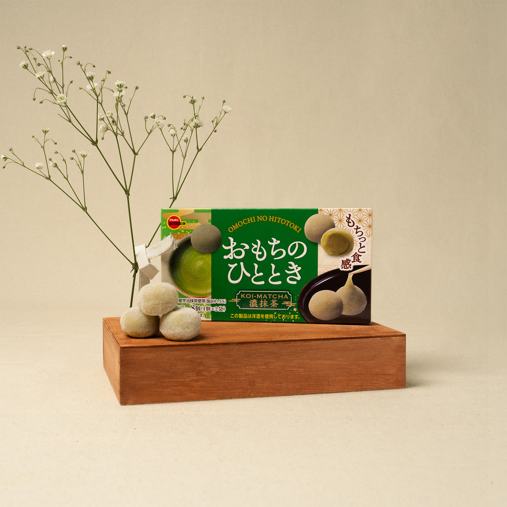 Deep Matcha Cream Mochi (8 pieces)
