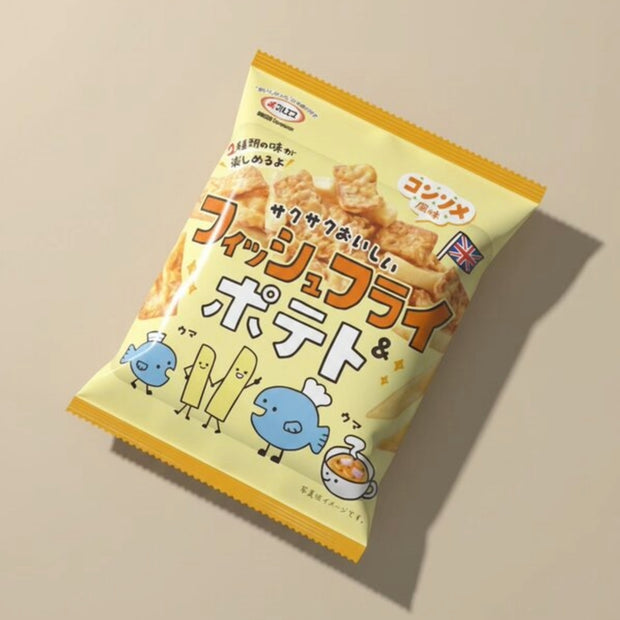 Fried Fish and Potato Sticks: consommé (1 Pack)