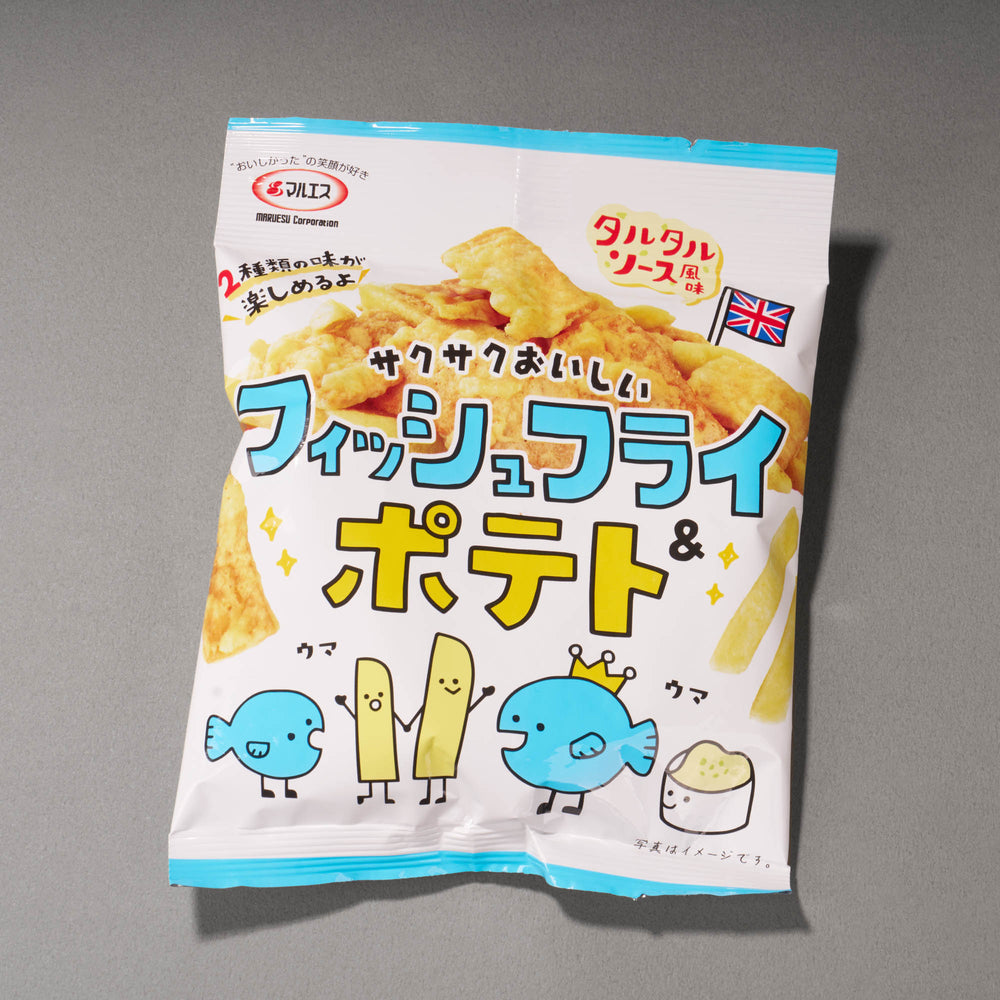 Fried Fish and Potato Sticks: Tartar sauce flavor (1 Pack)
